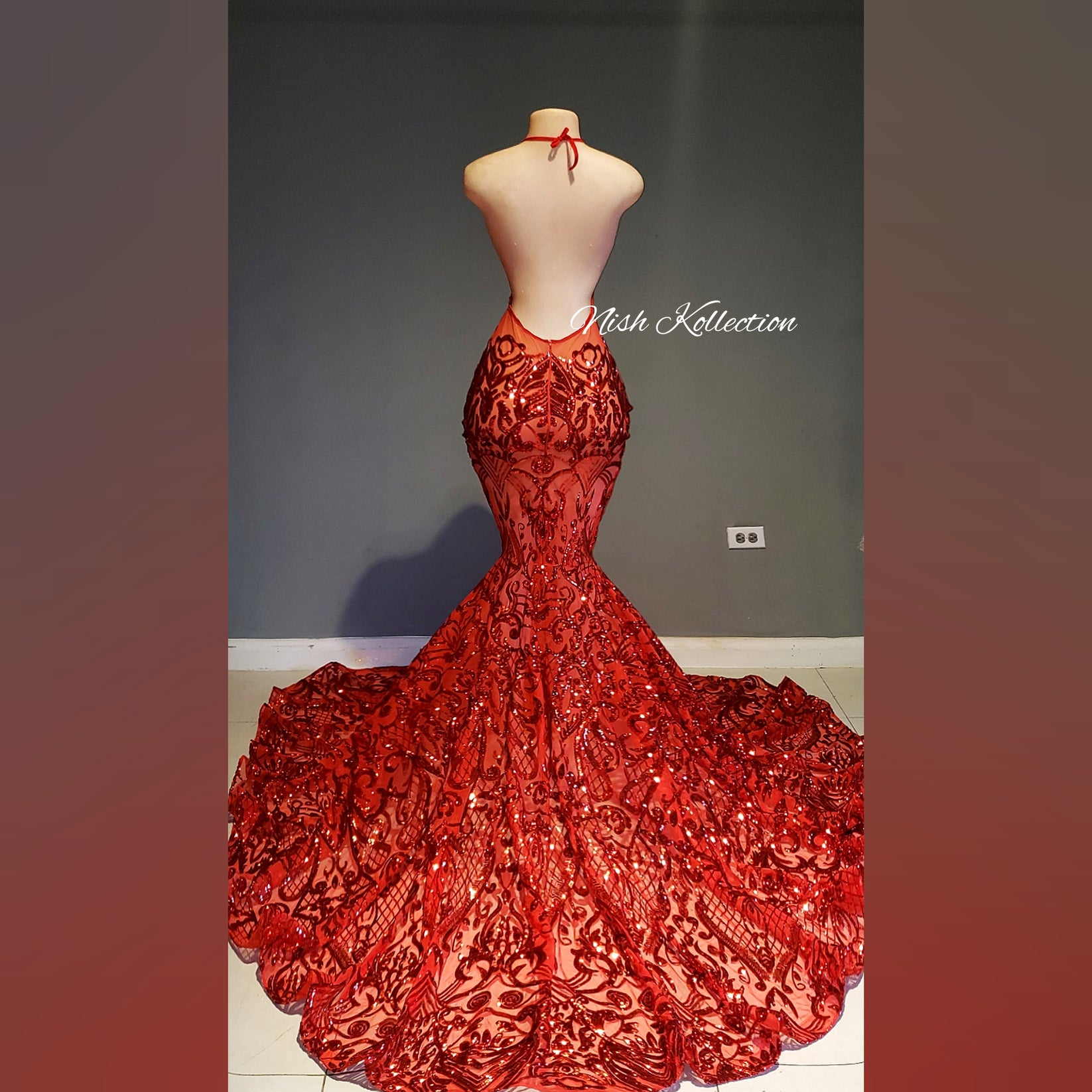 Sequin Stella Mermaid Dress – Nishkollection