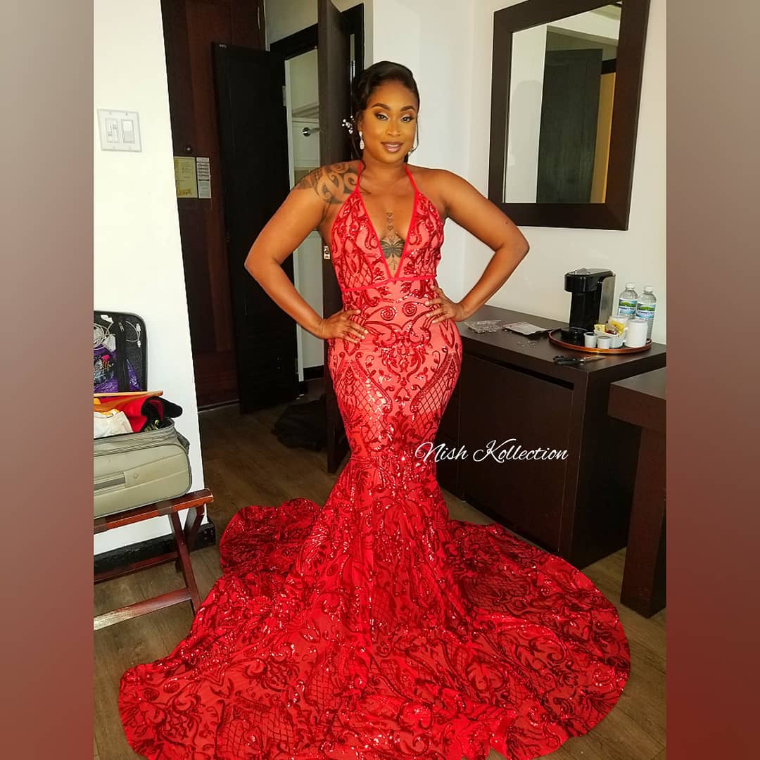 Sequin Stella Mermaid Dress – Nishkollection